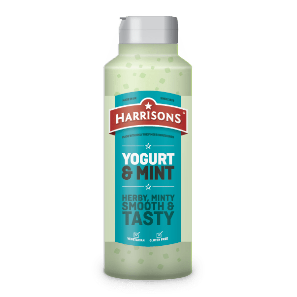 Yoghurt & Mint Sauce 1L Bottle | Fresh Kebab & Wrap Sauce